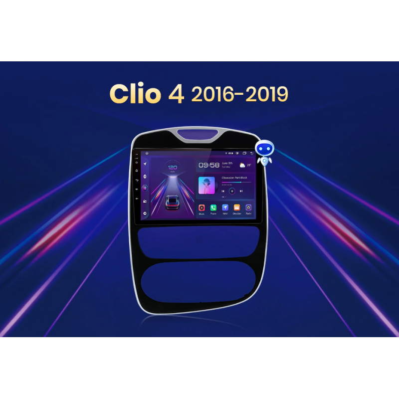 Radio Navegador Android para Renault Clio 4 (2016-2019) Elección WIFI ...