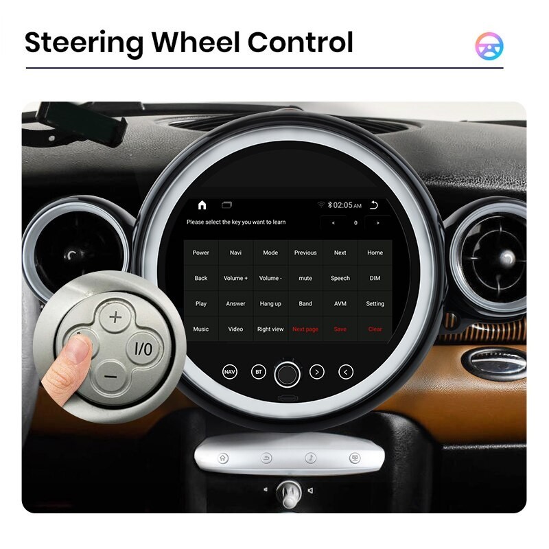 Radio Navegador Android para BMW Mini Cooper R56 R60 (2006-2014 ...