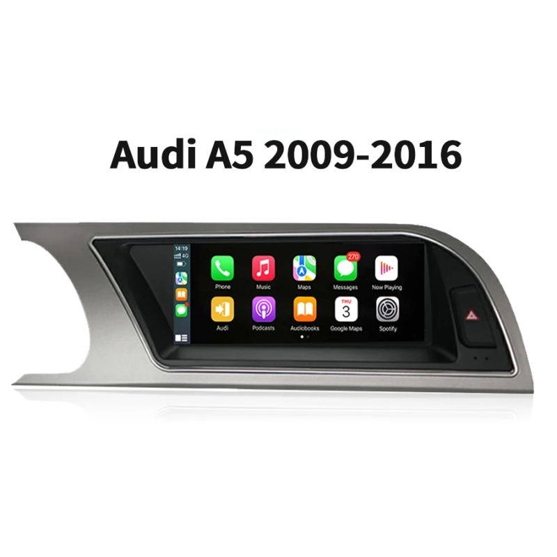 Radio Navegador Android para Audi A5 (2009-2016) Modelo MMI 3G 4-32GB RAM