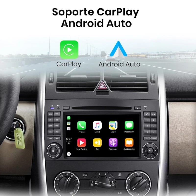 Radio Navegador Android para Mercedes Benz B200 Sprinter W906 Viano ...