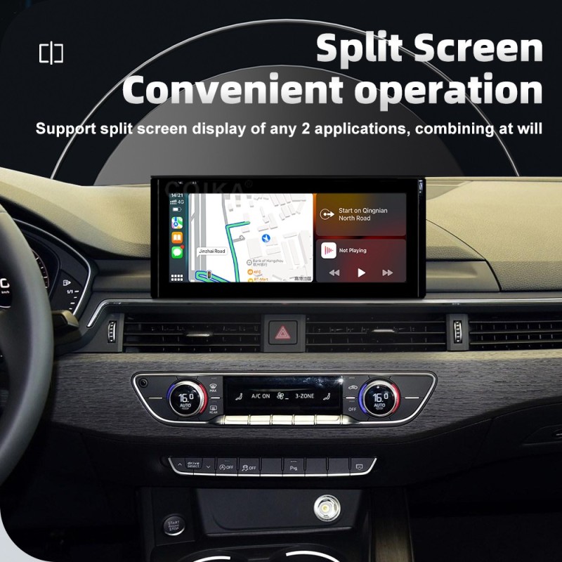 Radio Navegador Android para Audi A4, A5 (2017-2019) Núcleos 8 núcleos ...